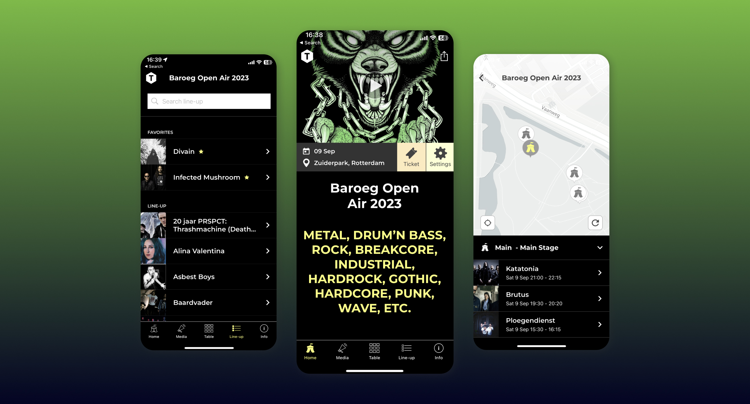TMSQR — Custom built apps for all types of festivals and events